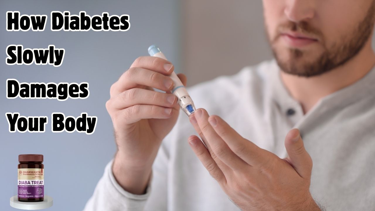 How Diabetes Slowly Damages Your Body ? – Dhanwantri Pharmaceuticals ...